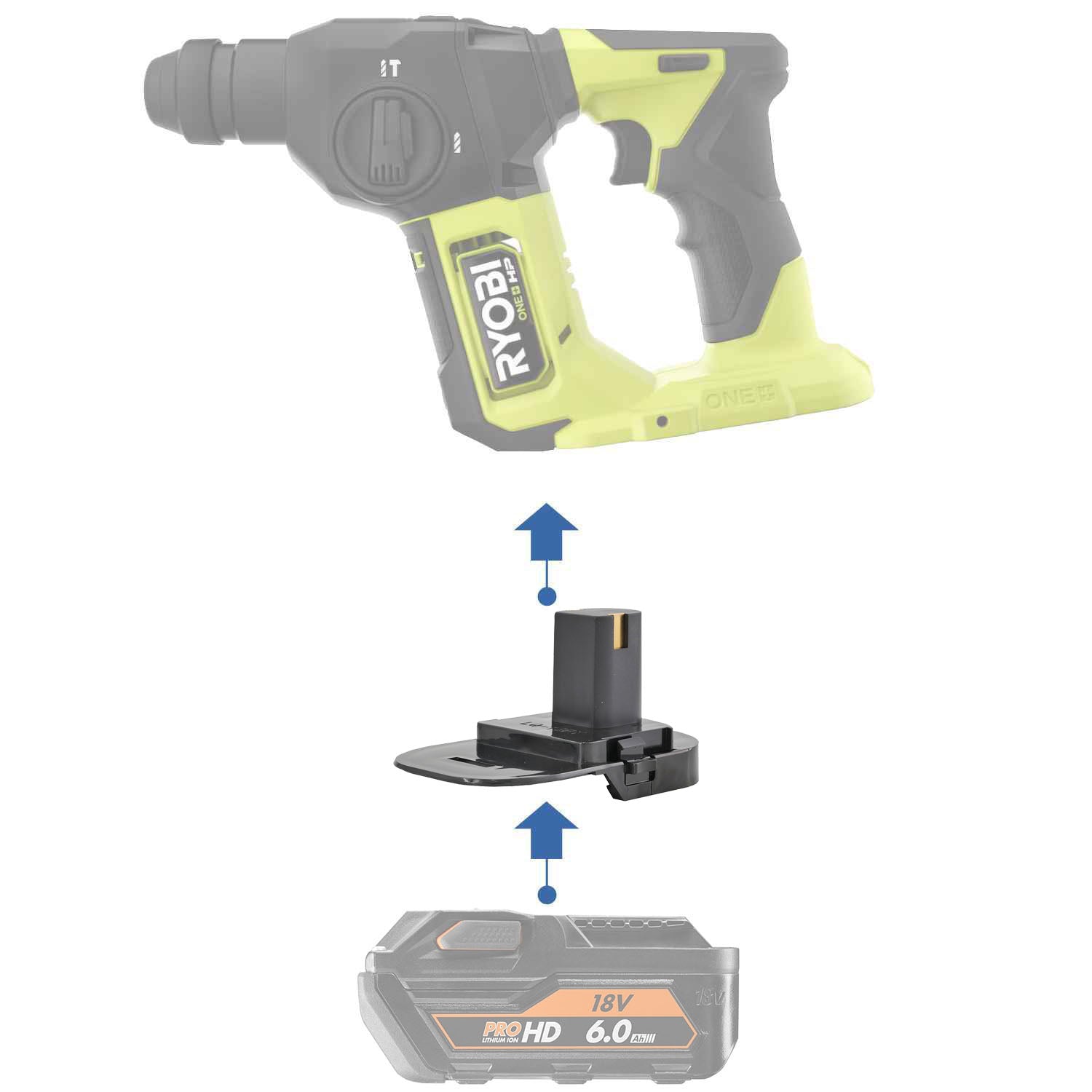 AEG Battery Adapter to Ryobi – Power Tools Adapters | New Zealand